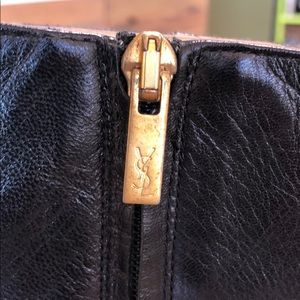 Yves Saint Laurent | Shoes | Ysl Leather Boot W Platform Host Pick ...